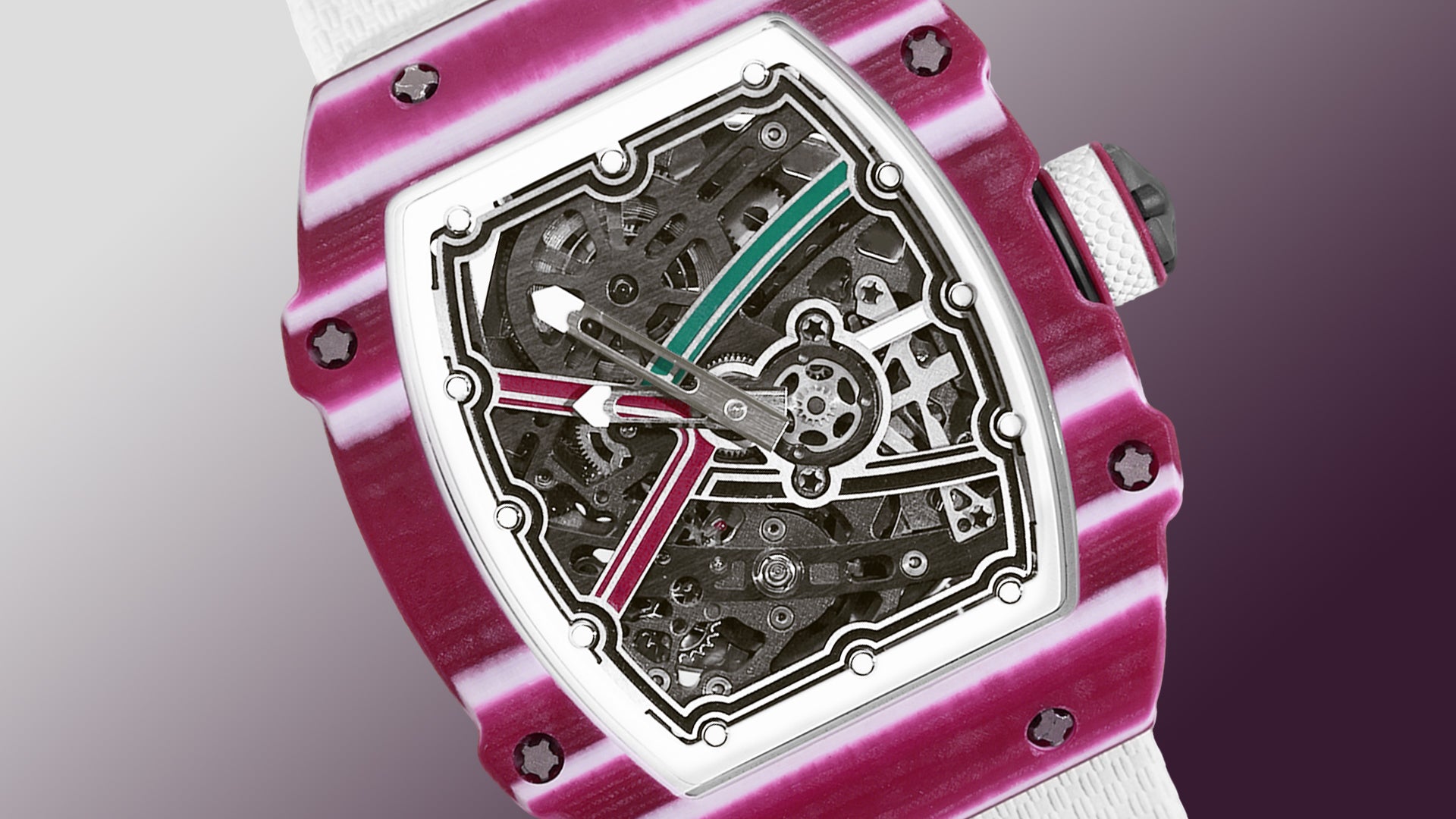 VOIDFRAME CARBON FIBER ENGINE WATCH Automatic, Dynamic Motion