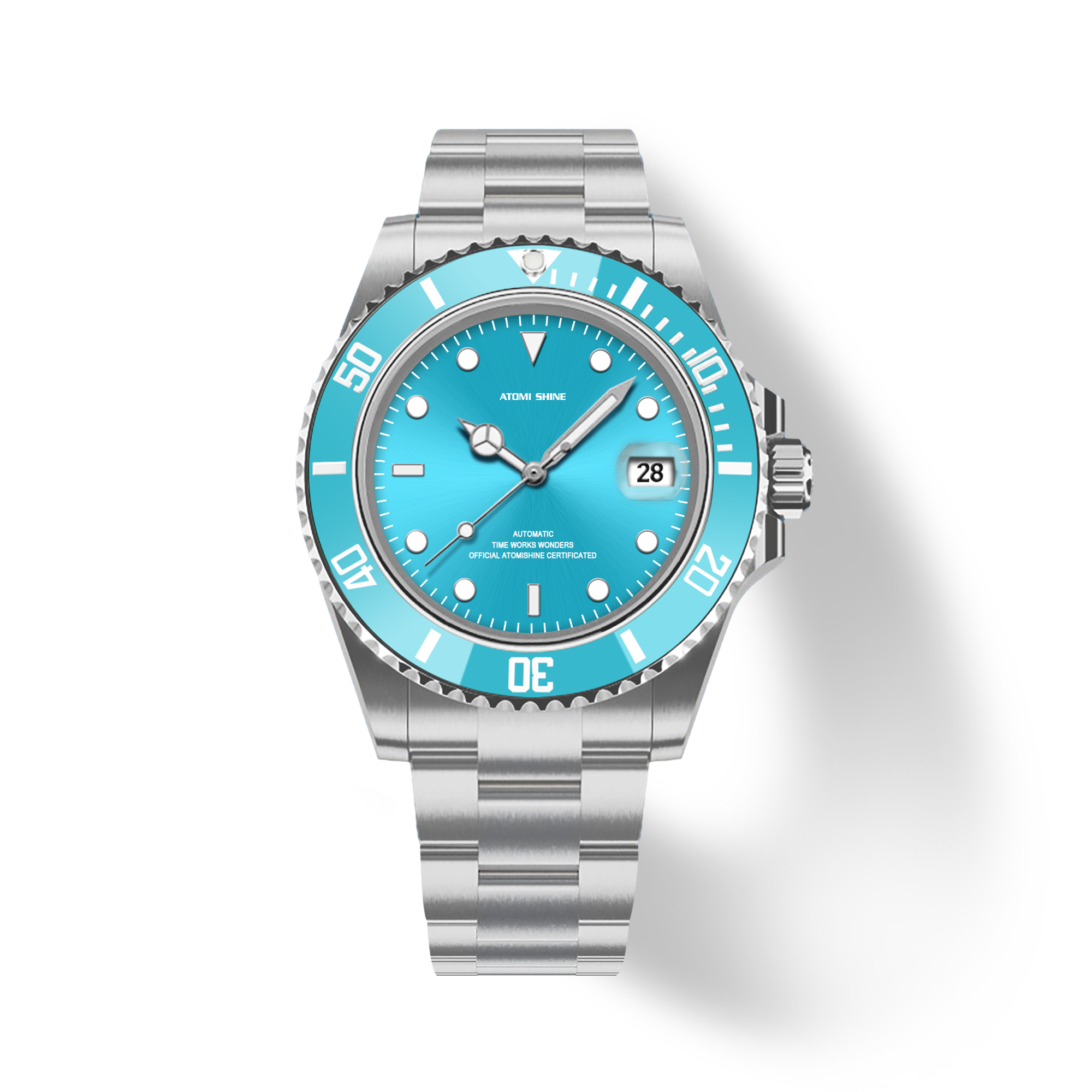 Reloj Aqua Classic Automático, Azul Océano